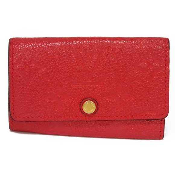 Louis Vuitton | Accessories | Louis Vuitton Key Case Multicle 6 Lv Logo ...